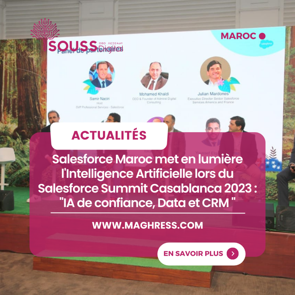 Salesforce Maroc met en lumière l'Intelligence Artificielle lors du Salesforce Summit Casablanca ...